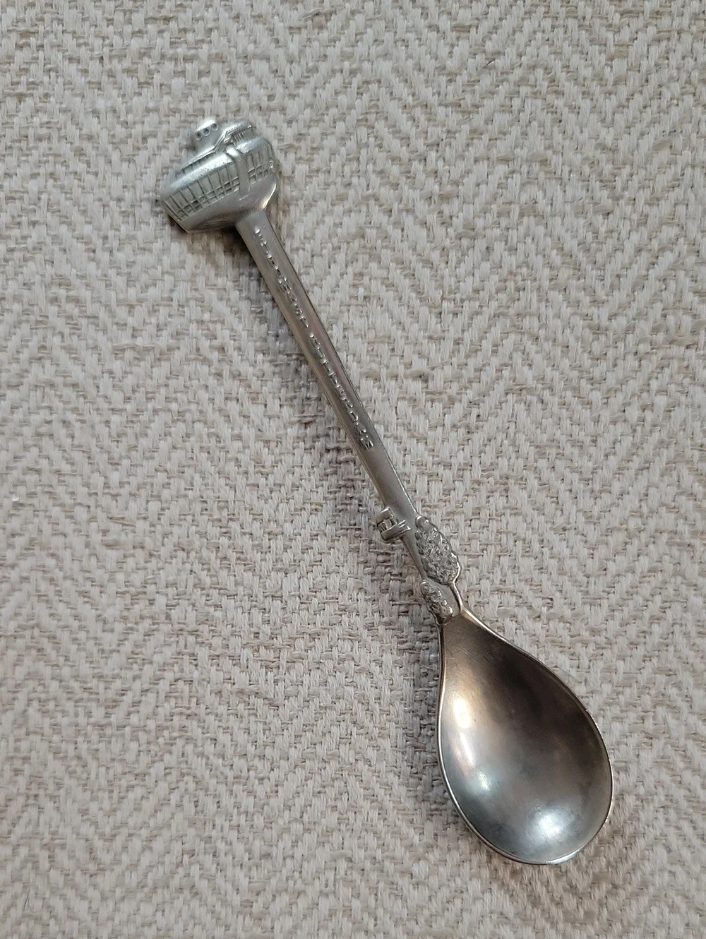 Gero | Dining | Vintage Rotterdam Euromast Tower Souvenir Spoon Silver ...
